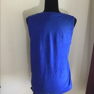 J. Crew | Tops | J Crew Linen Pom Pom Tank | Poshmark